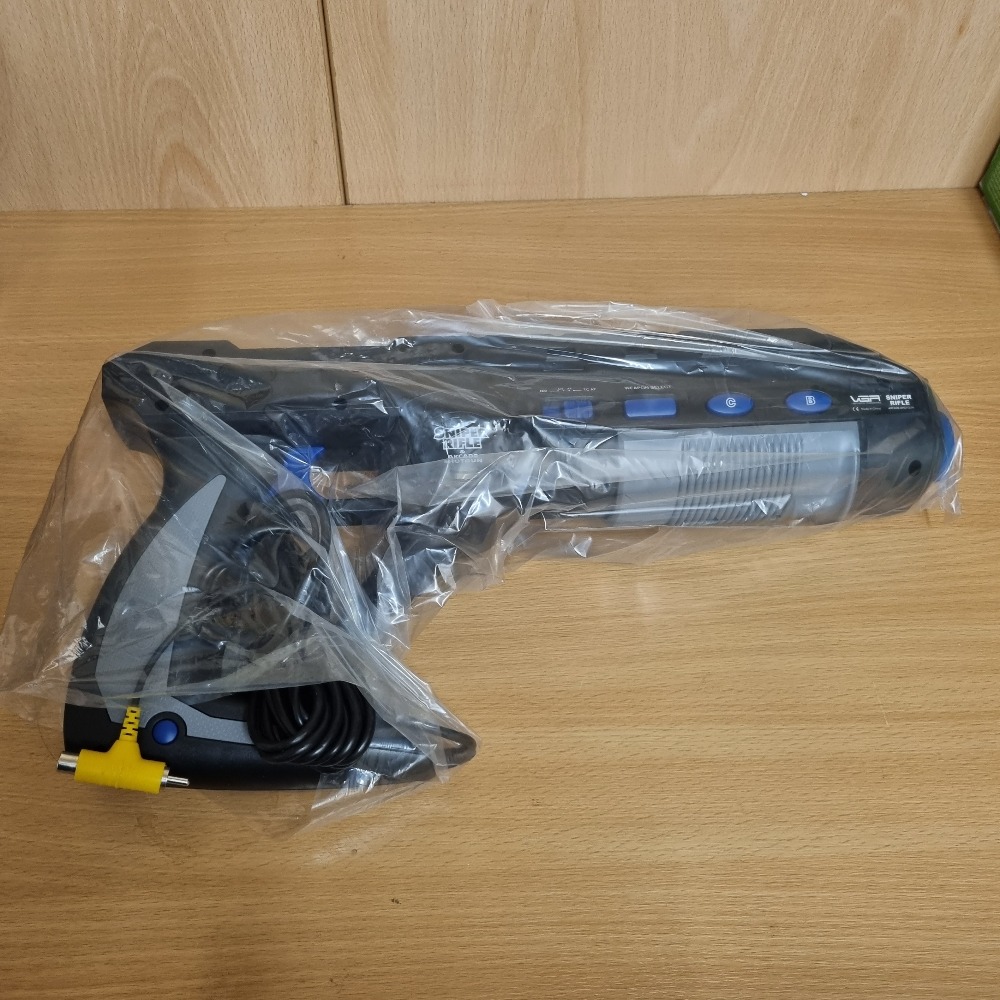 New vga Sniper Rifle and Shotgun PS2 Attachment + 3 games - Own4Less